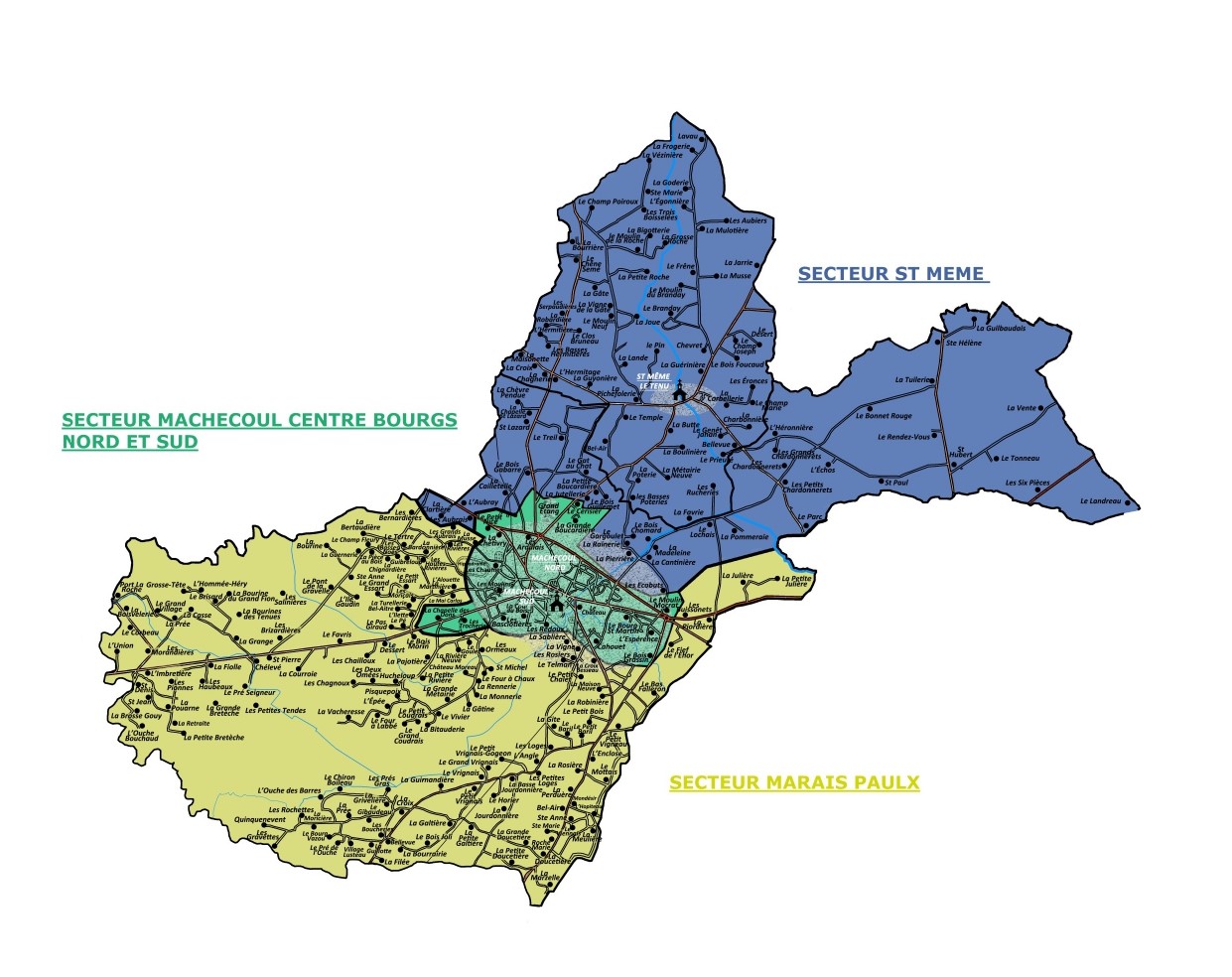 [Déchets] Une nouvelle carte pour la collecte de Machecoul Saint Même ...