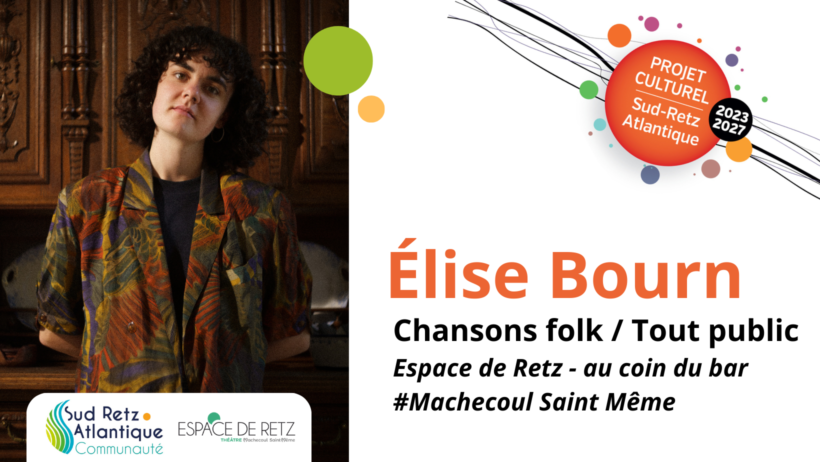 [Concert] Elise Bourn - chansons folk - Sud Retz Atlantique